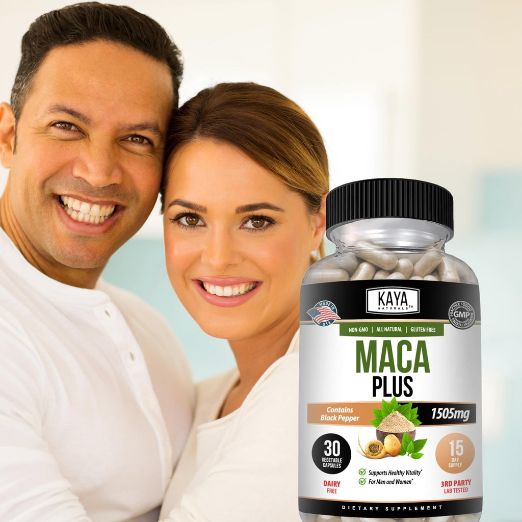 maca capsules for vitality