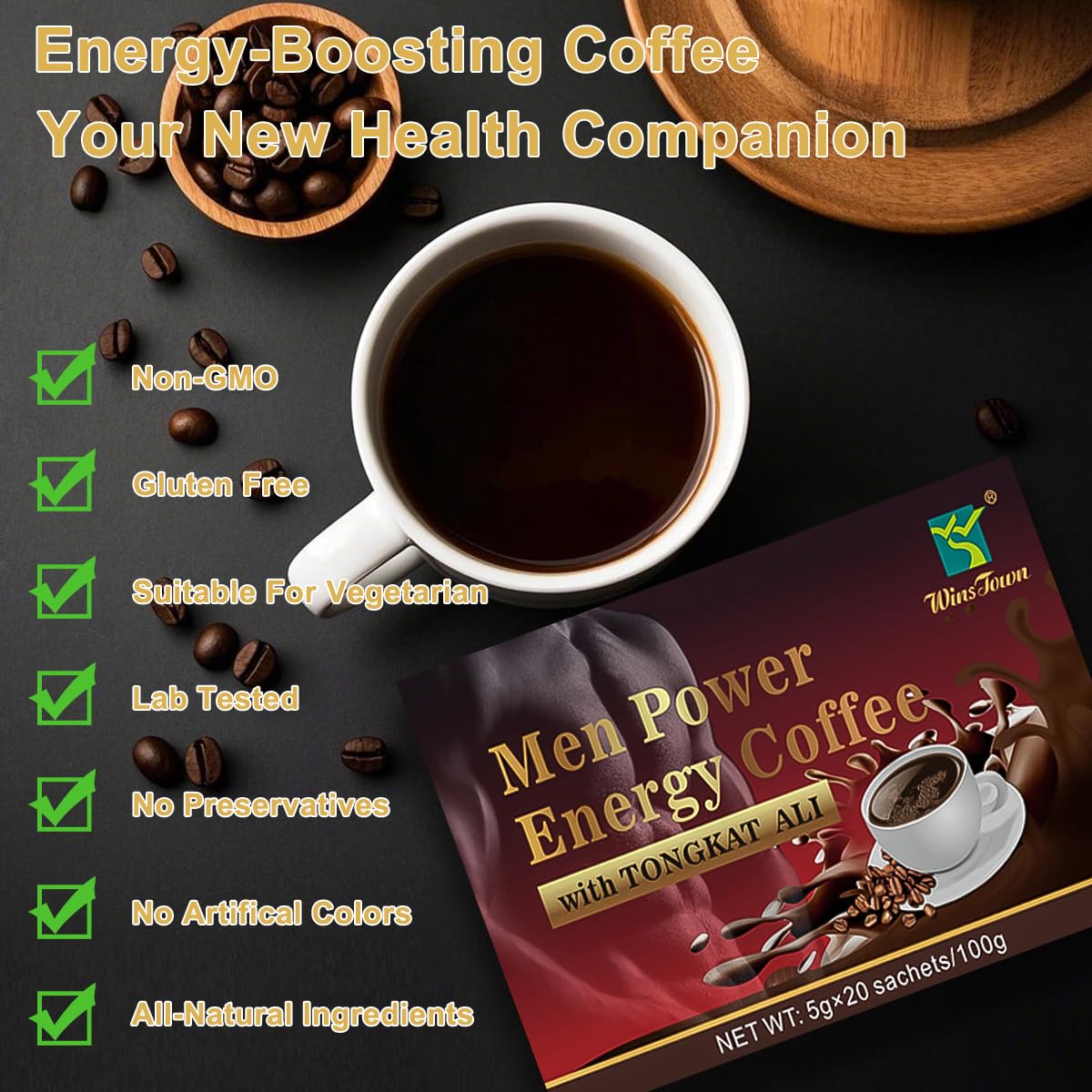 Maca Coffee for athletic performance