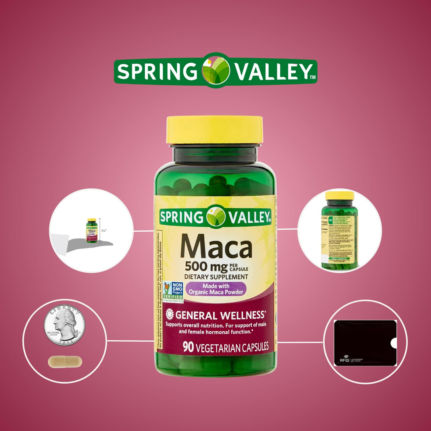 Maca dietary supplement for mood enhancement