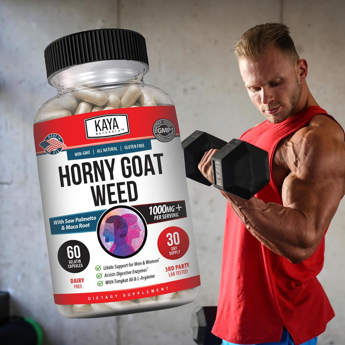 Maca infused Horny Goat Weed