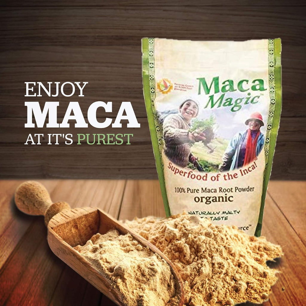 Maca Magic raw powder for smoothies