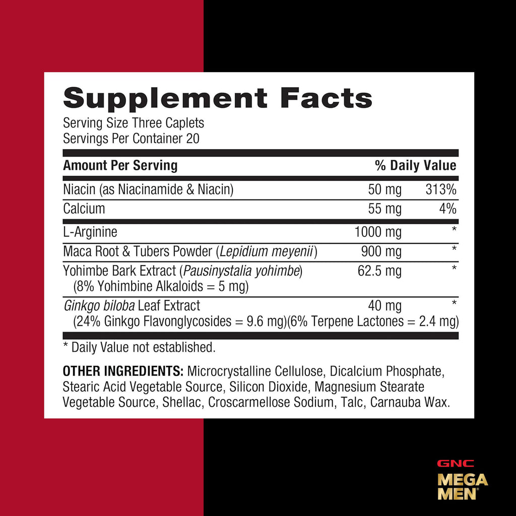 Maca Man caplets for stamina