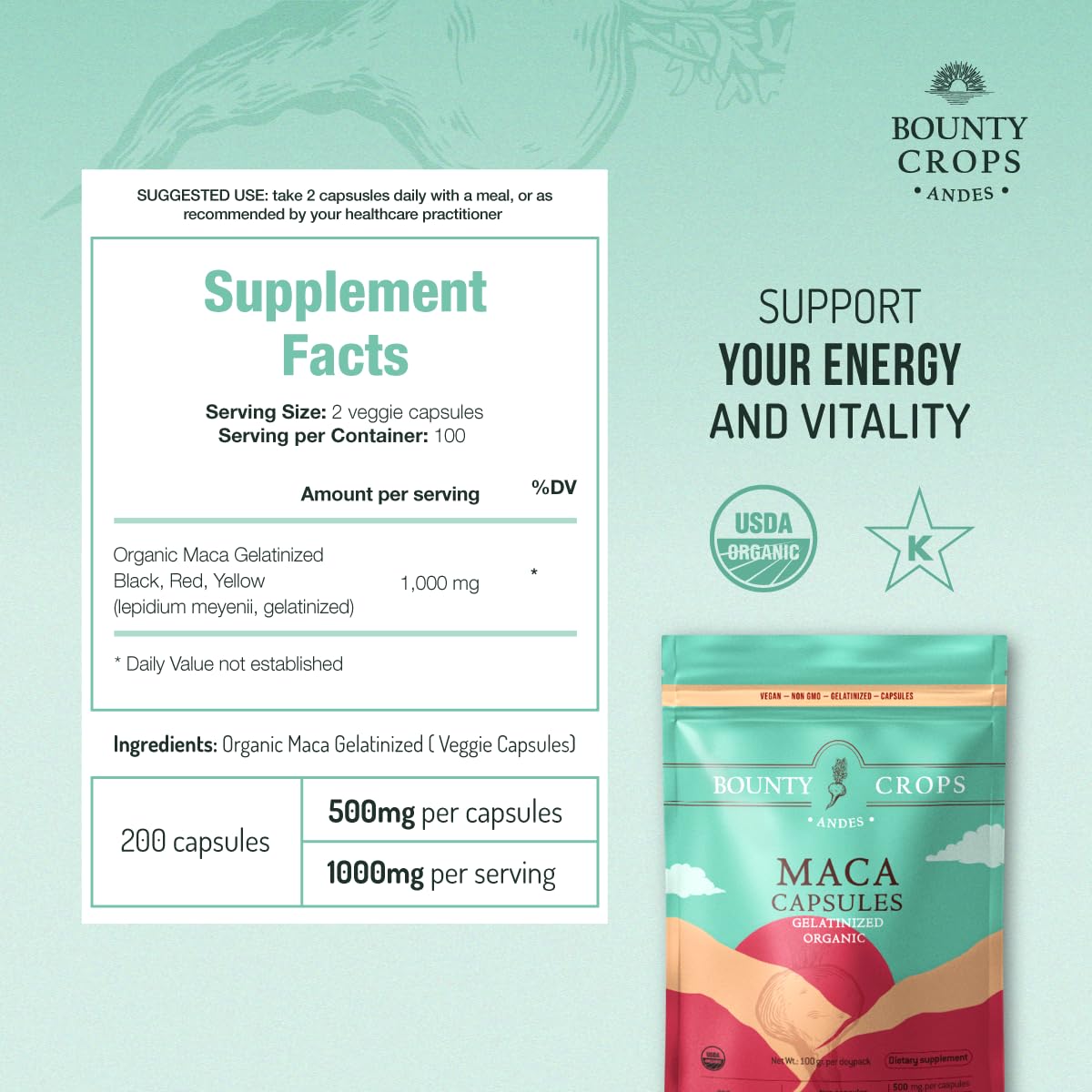maca powder capsules for enhanced performance