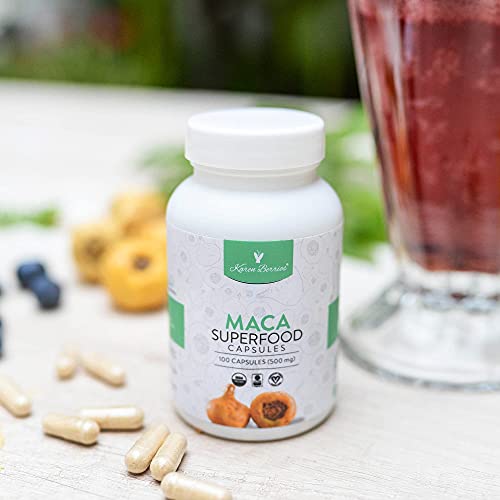 maca powder capsules for improved mood