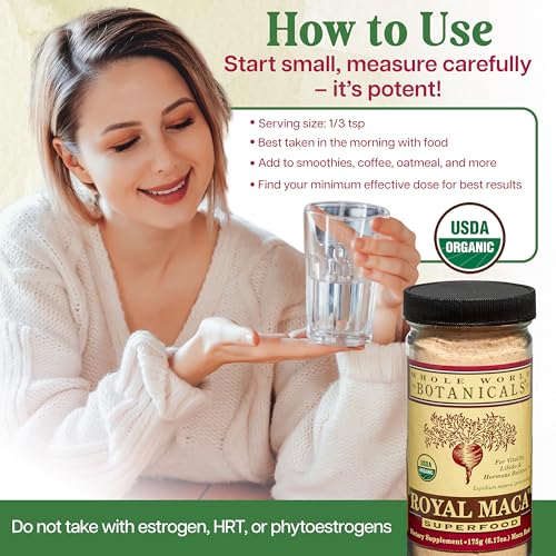 Maca powder for holistic health benefits