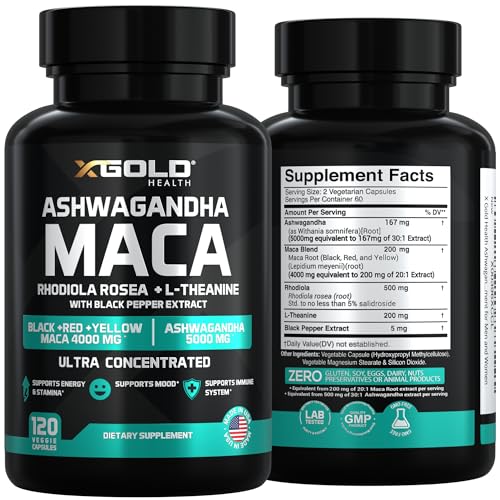 maca root and ashwagandha blend benefits