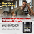 Maca root and ginseng supplement
