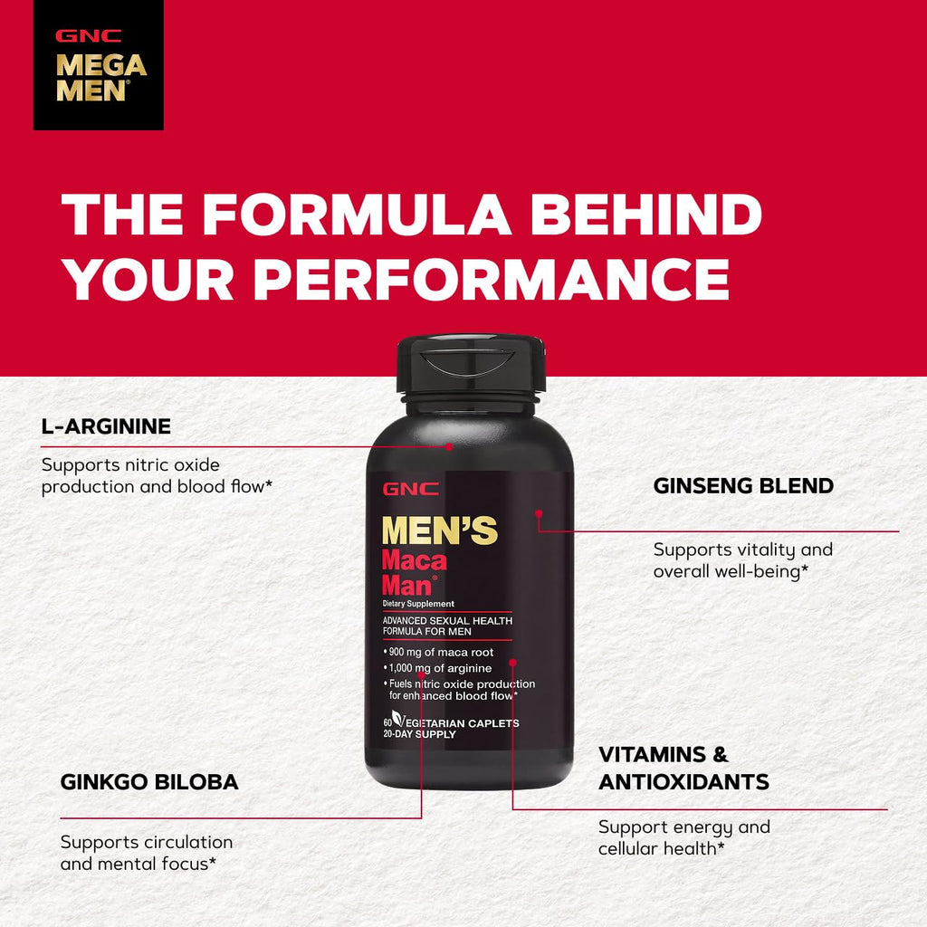 Maca root arginine for vitality
