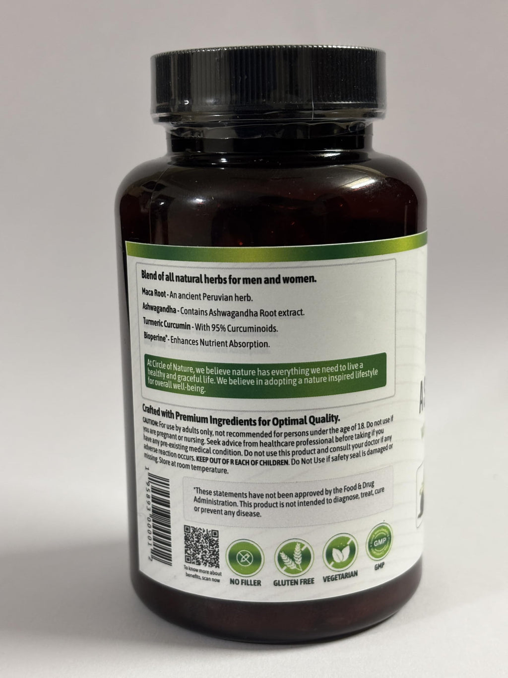 Maca Root ashwagandha for overall health