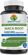 Maca root blended vitamin supplements