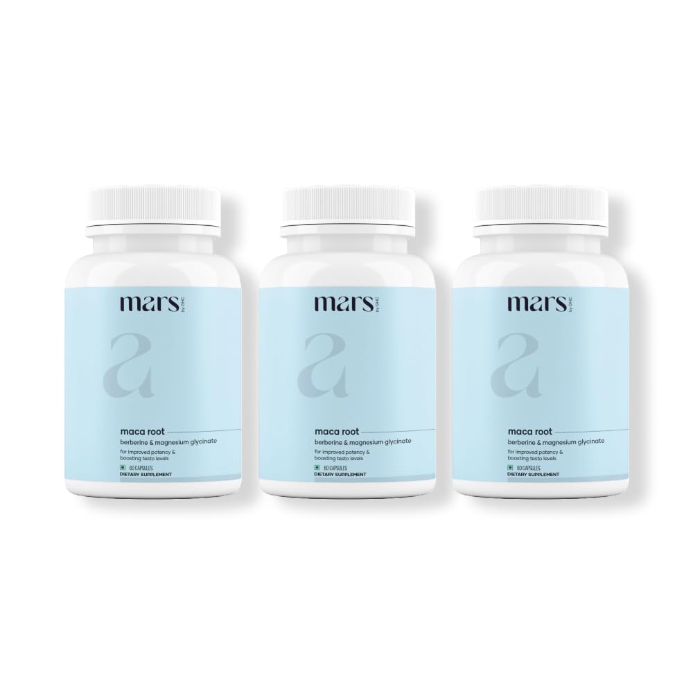 Maca root blended vitamin supplements