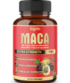 Maca root capsules for energy boost