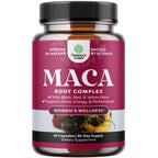 Maca root capsules for energy