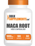 Maca root capsules for energy