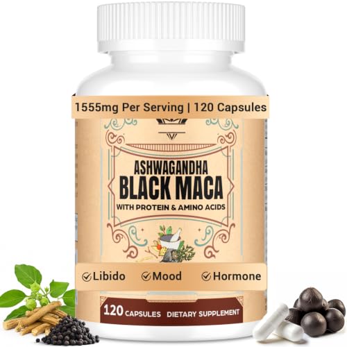 Maca root capsules for energy