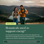 Maca root capsules for enhanced stamina