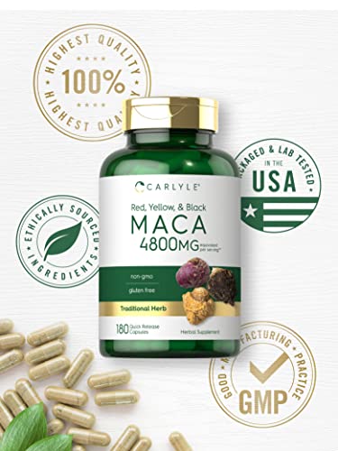 Maca Root capsules for stress relief