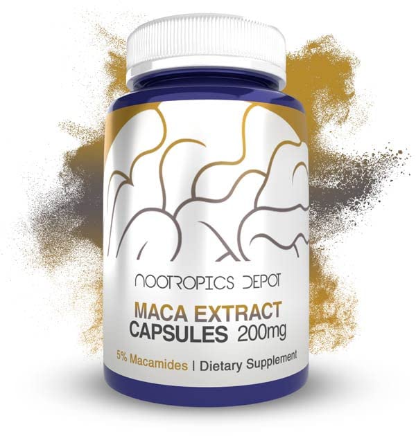Maca root extract for energy boost