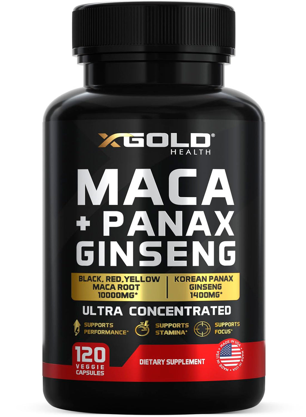 Maca root extract for energy