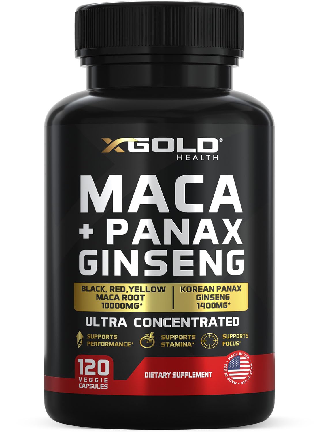 Maca root extract for energy