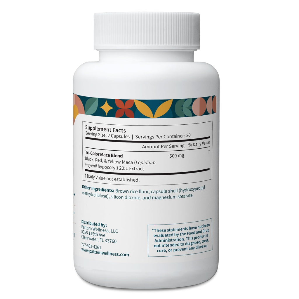 Maca root extract for vitality
