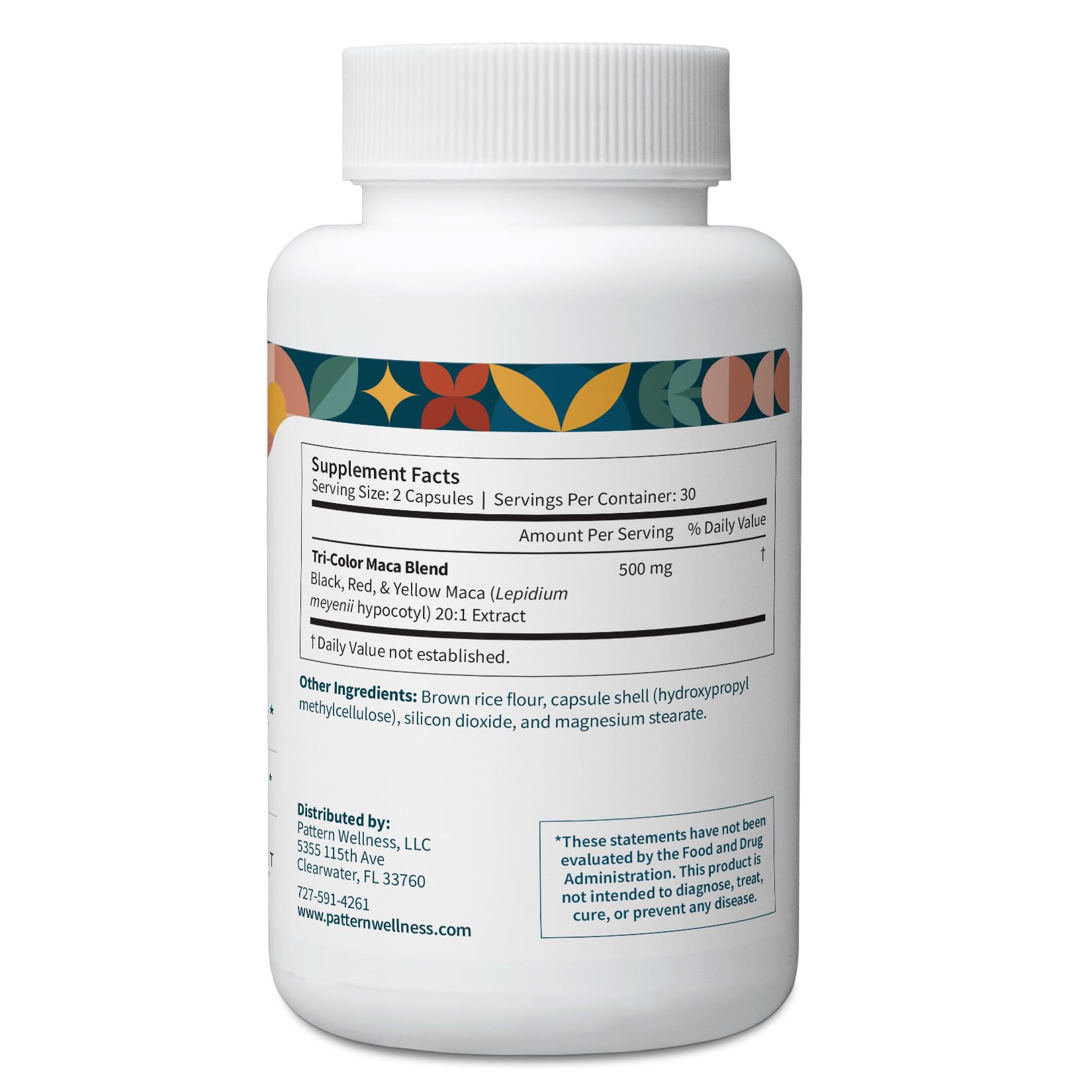 Maca root extract for vitality