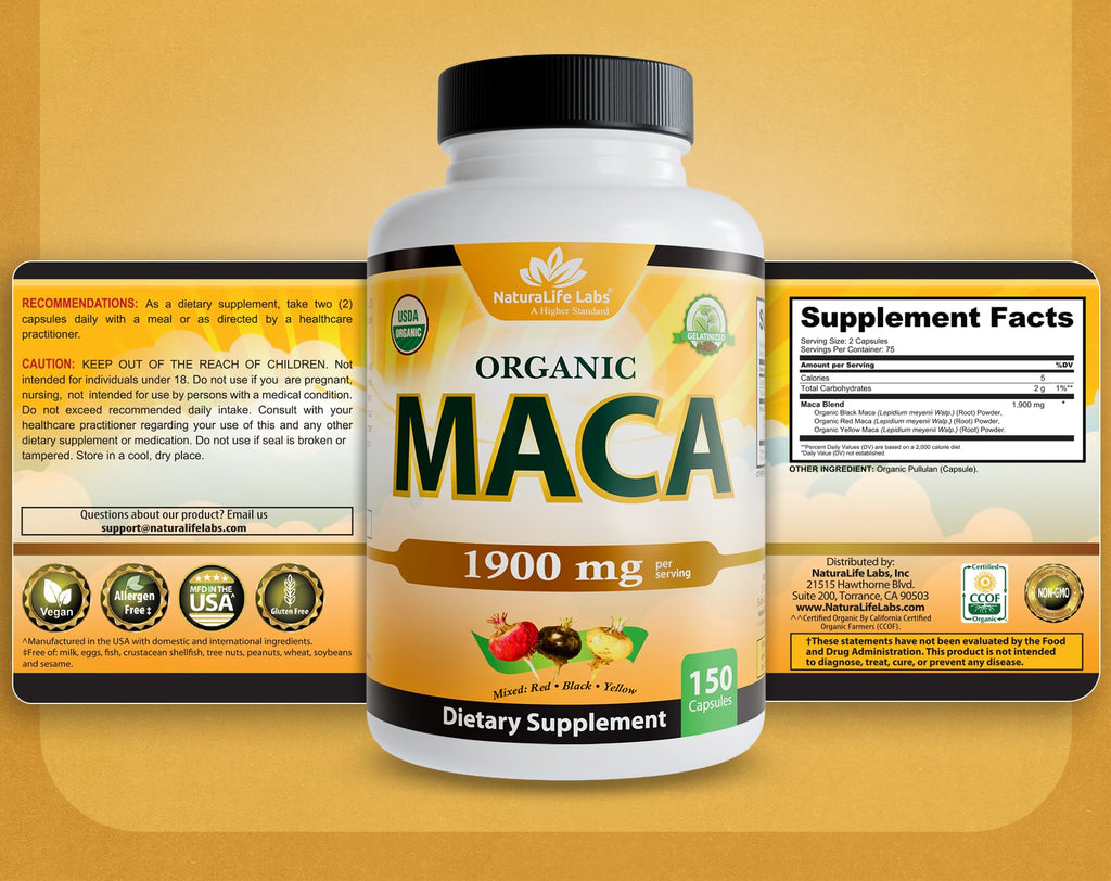 maca root for enhanced stamina
