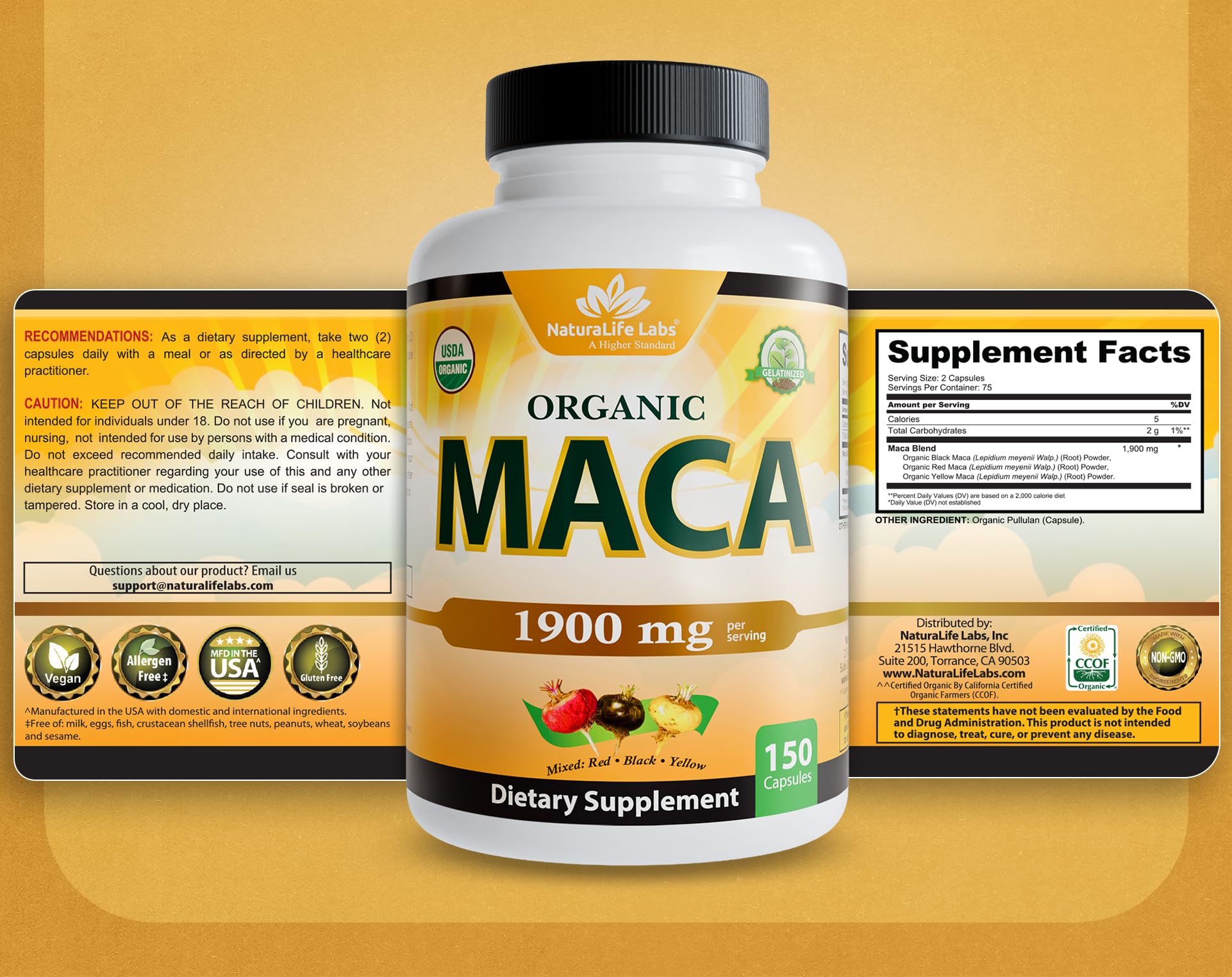 maca root for enhanced stamina