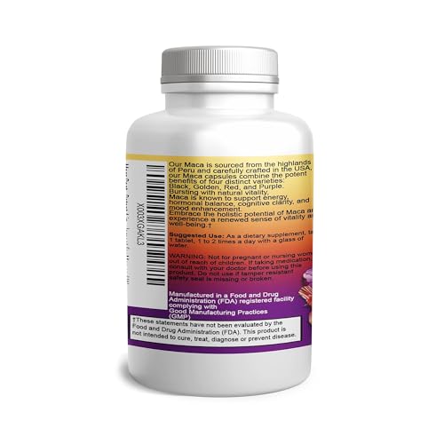 Maca Root for enhanced stamina