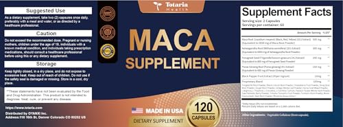 Maca root for enhanced vitality