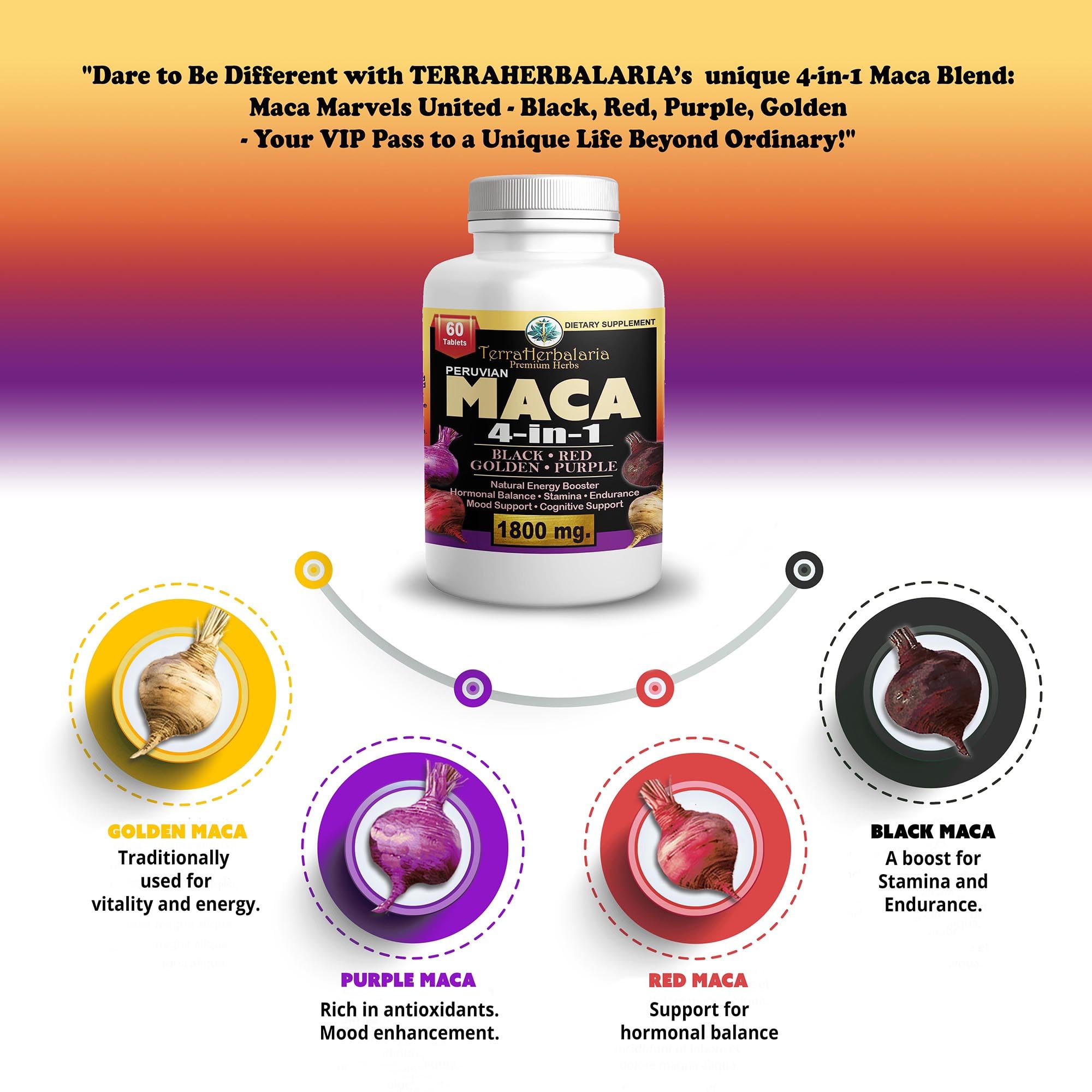 Maca Root for improved mood