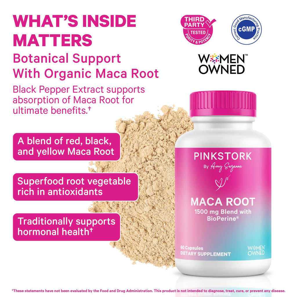maca root for menstrual health support