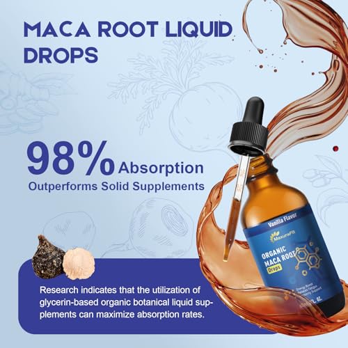 Maca Root herbal drops for relaxation
