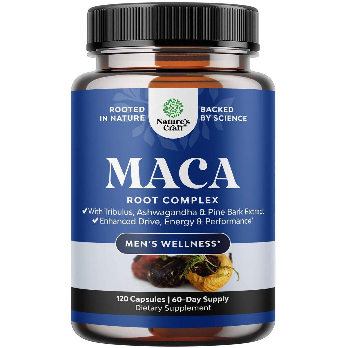 Maca root multivitamin for energy