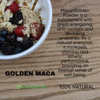 Maca root powder for stress relief