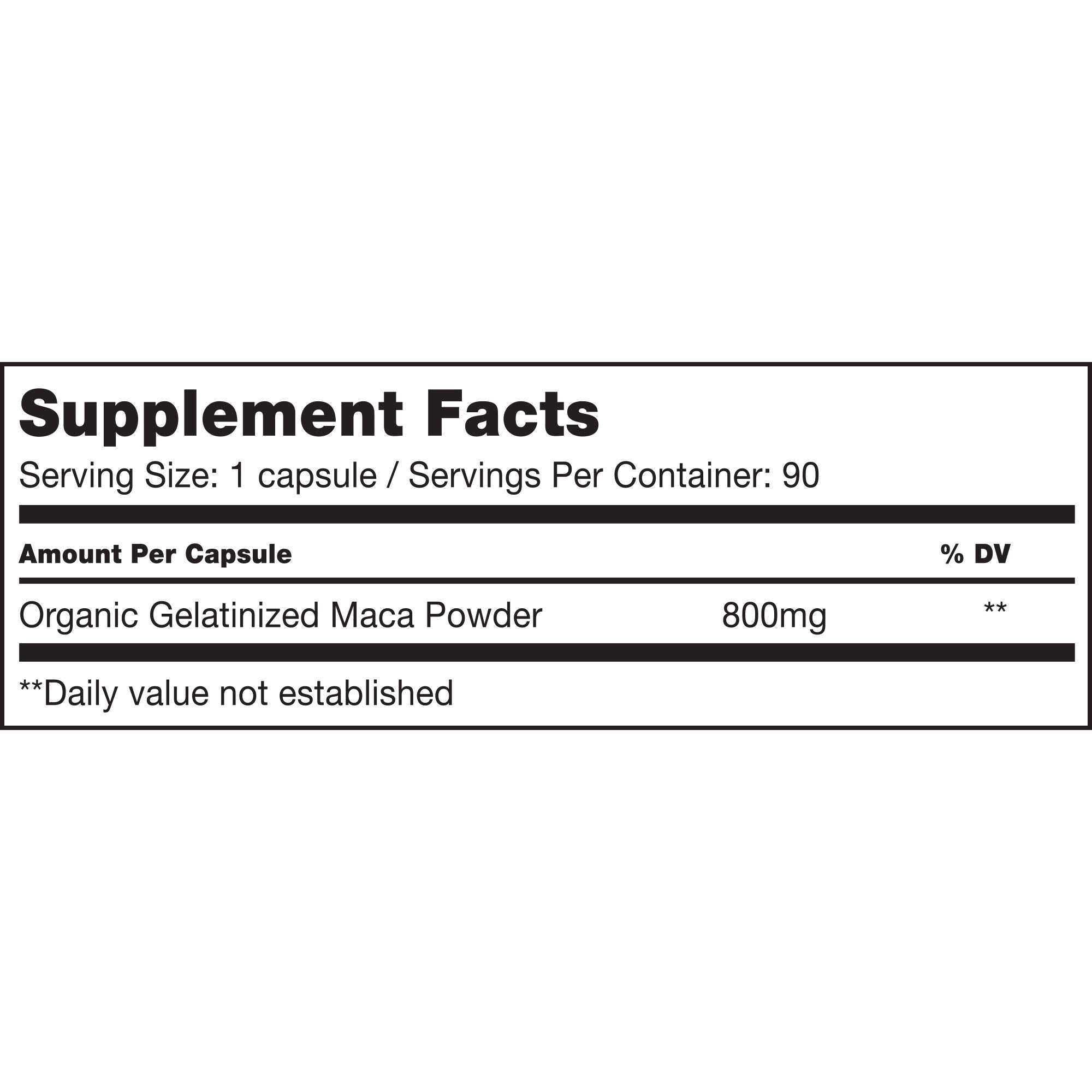 maca root supplement for stress relief