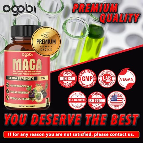 Maca root supplements for active lifestyle