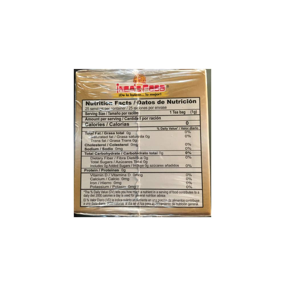 maca tea bags for vitality