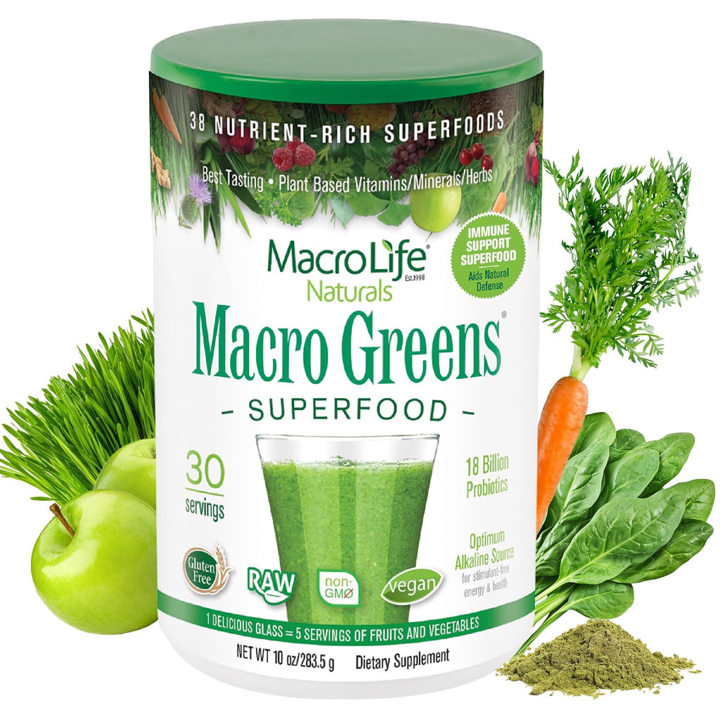 Macro Greens Powder for daily energy