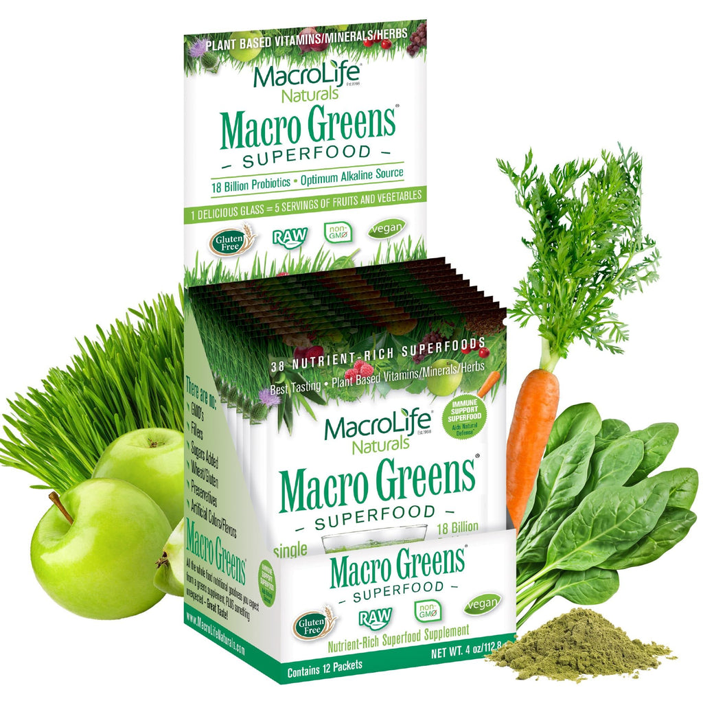 Macro Greens Powder for energy