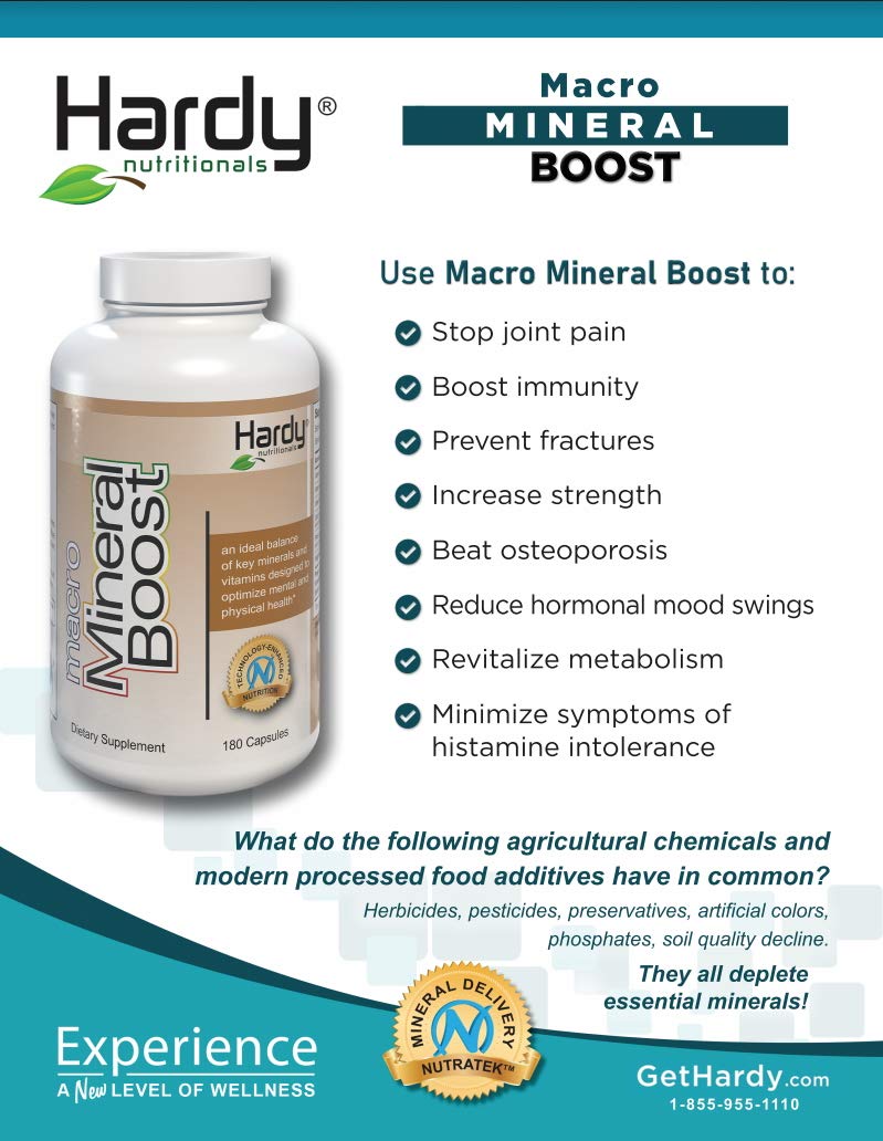 Macro Mineral Boost for optimal mineral intake