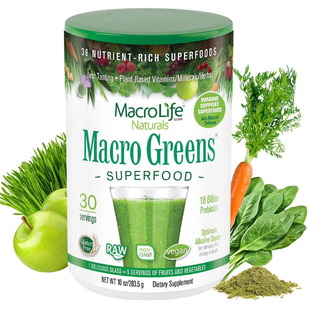 MacroLife Naturals superfood powder blend