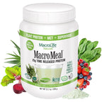 MacroLife Naturals vegan protein powder