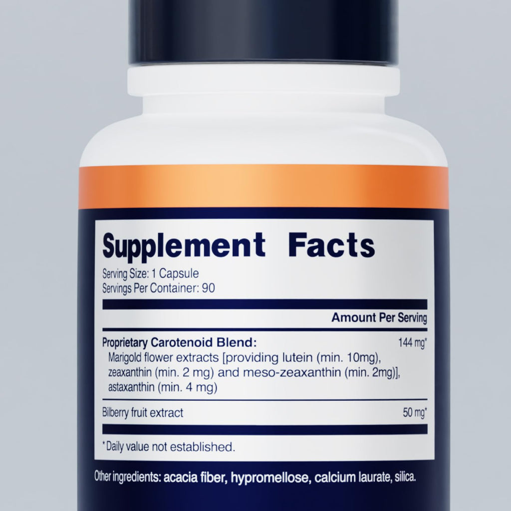 Macu MD vitamins for clear eyesight