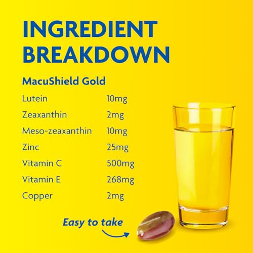 Macu Shield Gold eye health formula