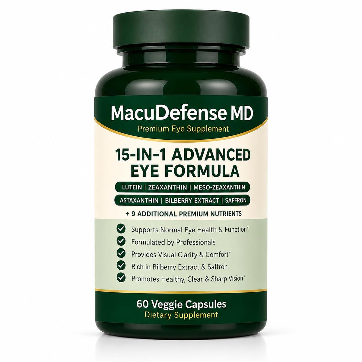 Macudefense eye health capsules