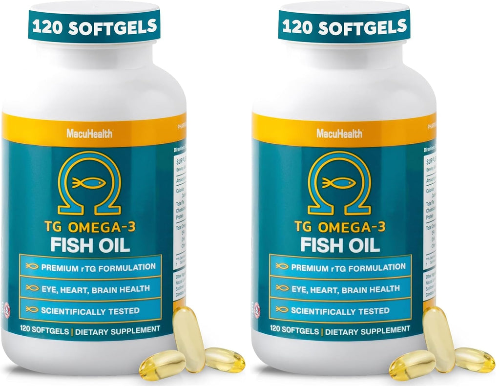 Macuhealth fish oil softgels