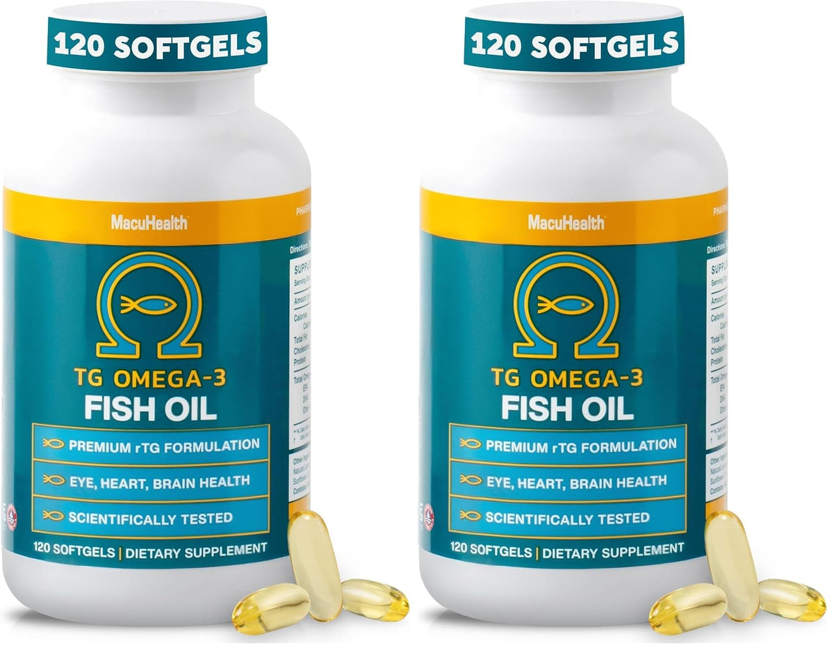 Macuhealth fish oil softgels