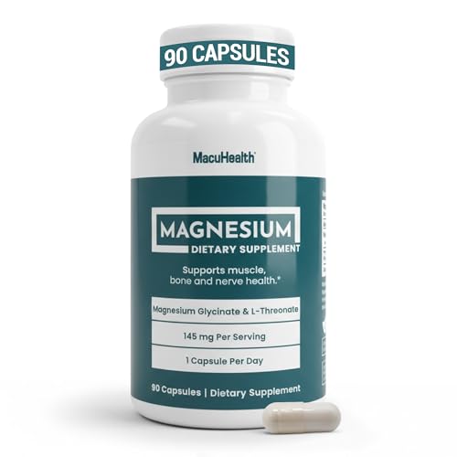 MacuHealth magnesium glycinate capsules