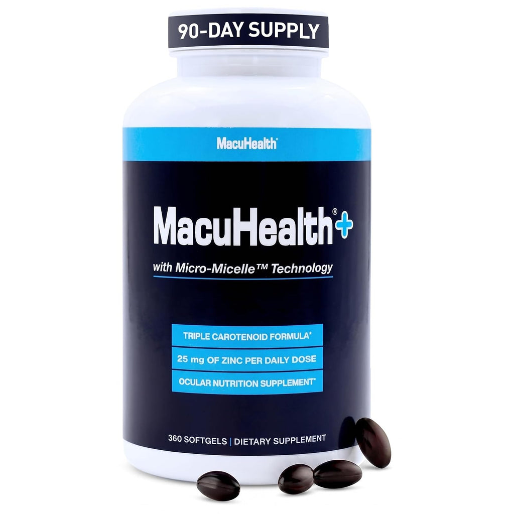 Macuhealth Plus+ eye vitamin supplement